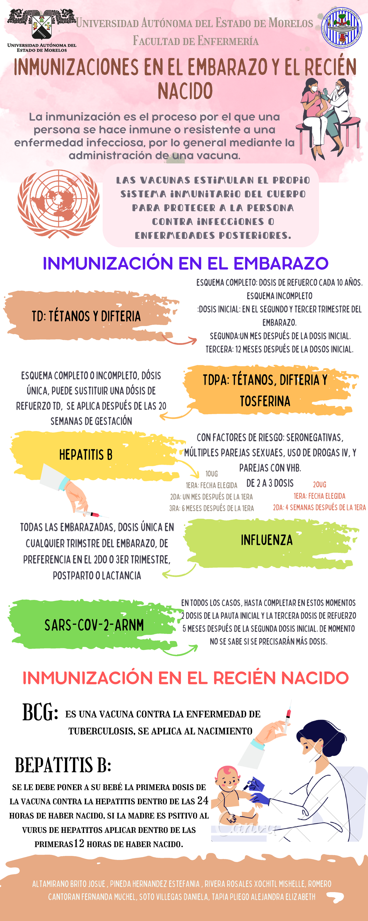 Inmunización EN EL Embarazo - Inmunizaciones en el embarazo y el recién ...