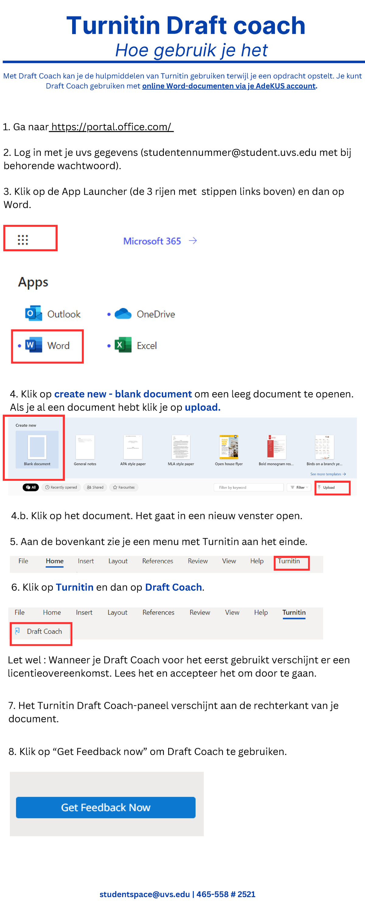 Draft Coach - Hoe gebruik je het - Turnitin Draft coach Hoe gebruik je ...