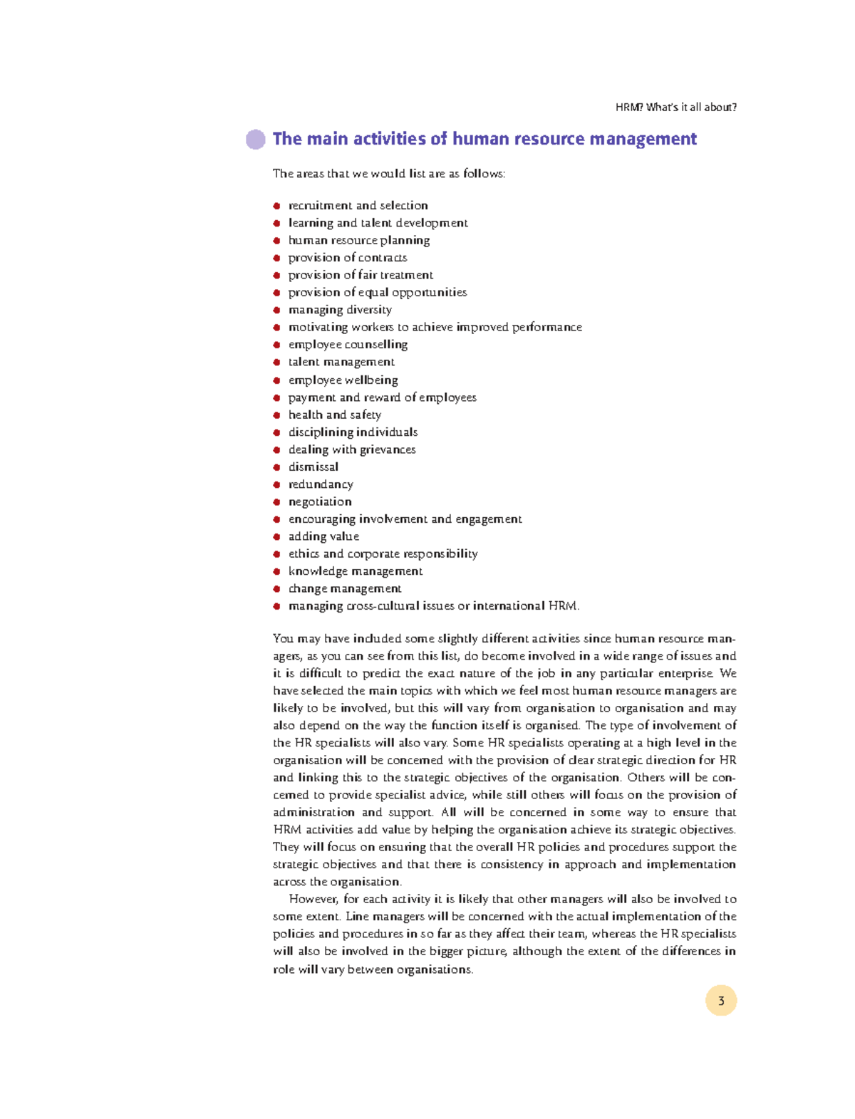 M01_HRM101_Chapter1_Overview_of_Human_Resource_Management - Studocu