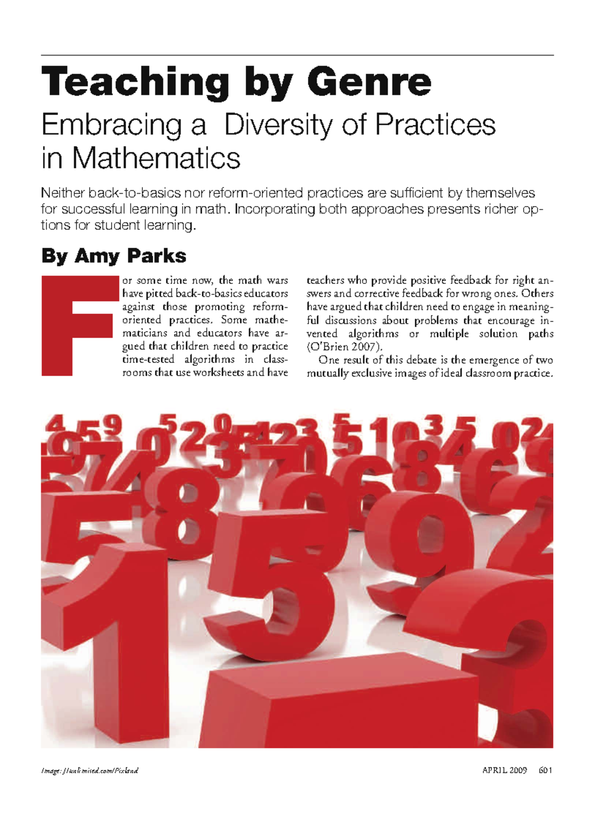 Teaching Genres: Embracing Diverse Practices in Math Education - Studocu