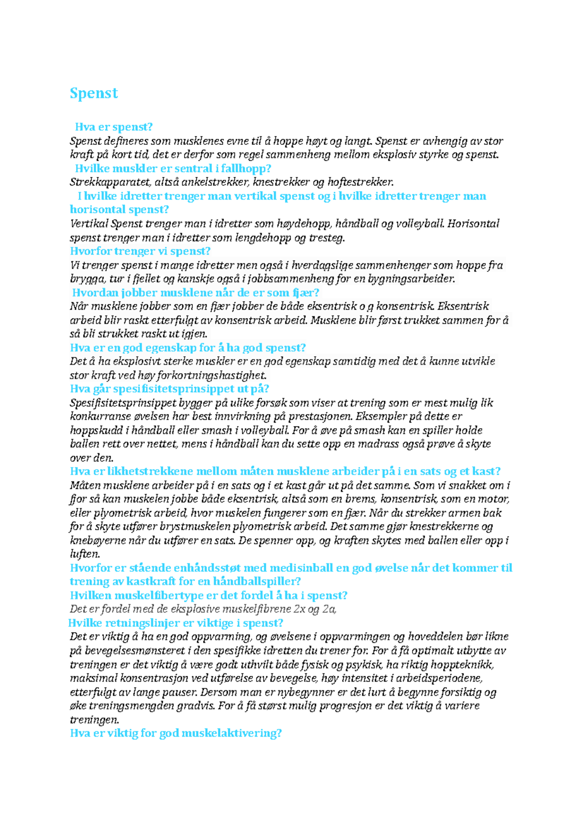 Spensttrening: En Guide til Vertikal og Horisontal Spenst i Idrett ...