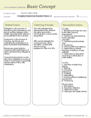 ATI Therapeutic Procedure Paracentesis - ACTIVE LEARNING TEMPLATES ...