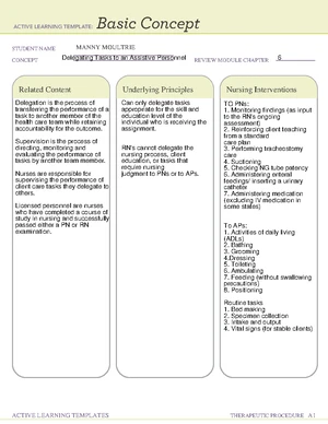 Autism System Disorder ATI Template - ####### ACTIVE LEARNING TEMPLATES ...