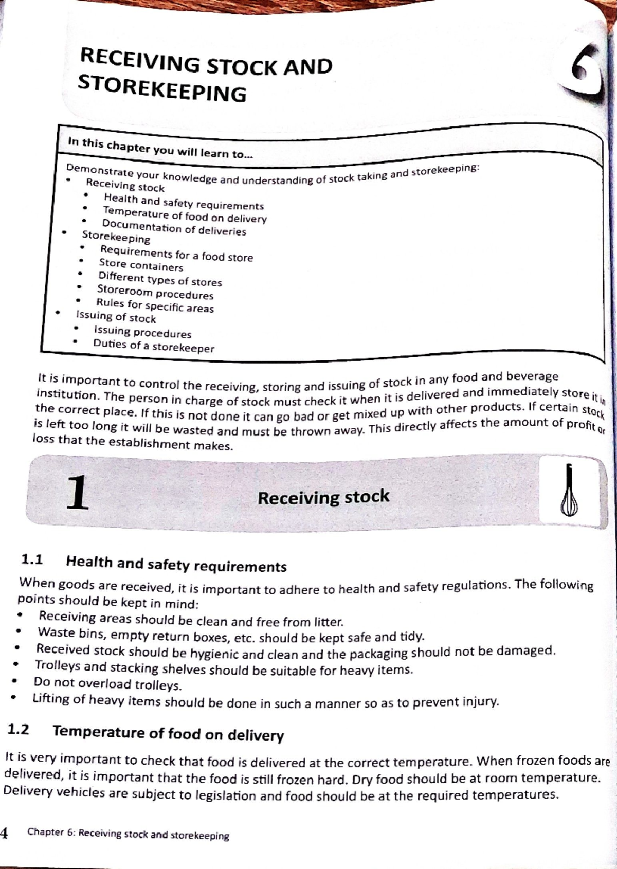 Receiving Stock and Storekeeping: Essential Guidelines for Hospitality ...