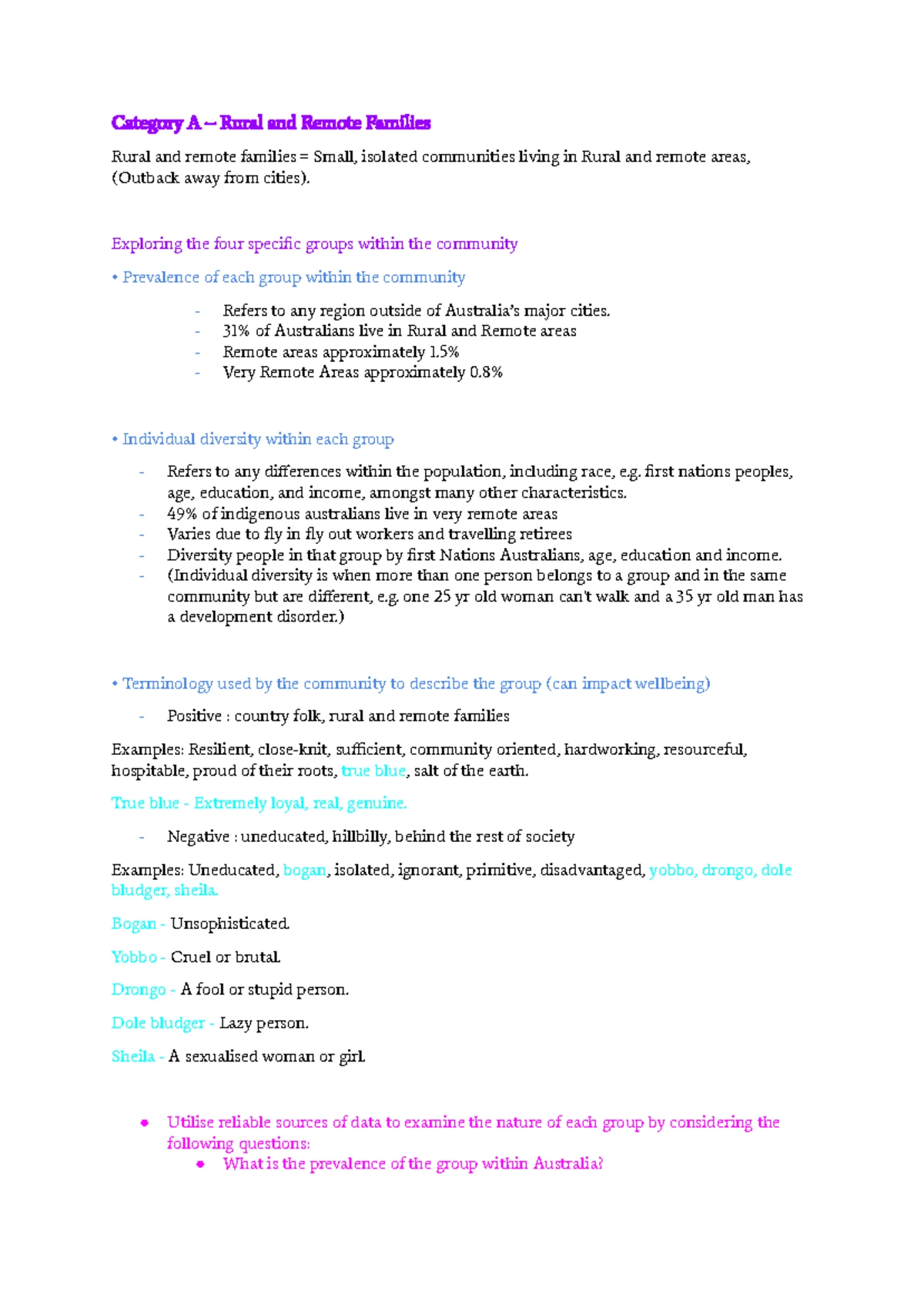 Rural & Remote Families: Challenges and Diversity in Australia (2024 ...