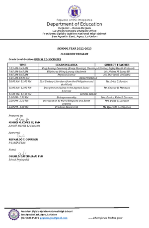 Culminating-Activity-SENIOR HIGH SCHOOL - K to 12 BASIC EDUCATION ...