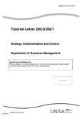 MNG3702 Chapter 8 Strategy Implementation in Sappi: An Analysis - Studocu
