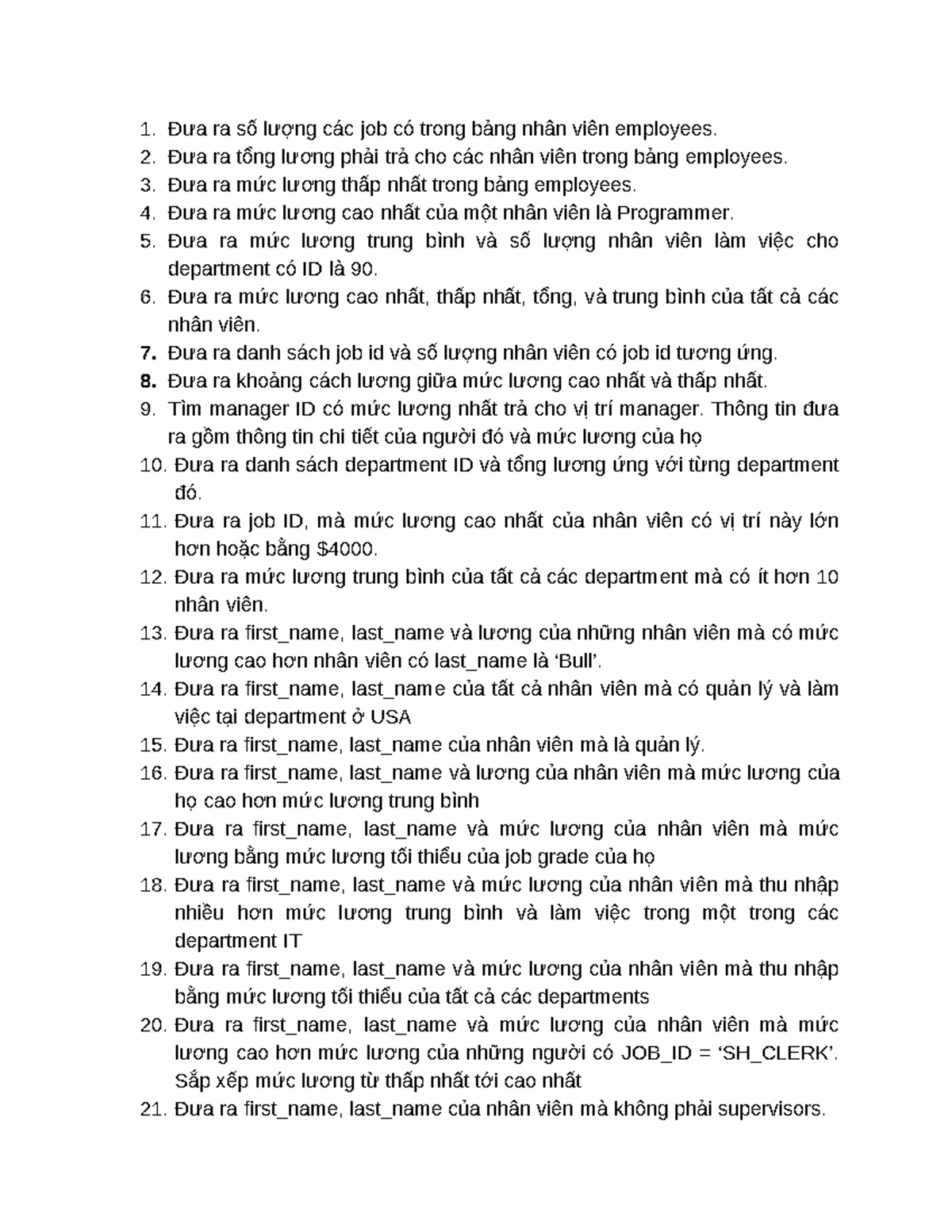 4 Aggregate Nested Queries in SQL for Employee Data Analysis - Studocu