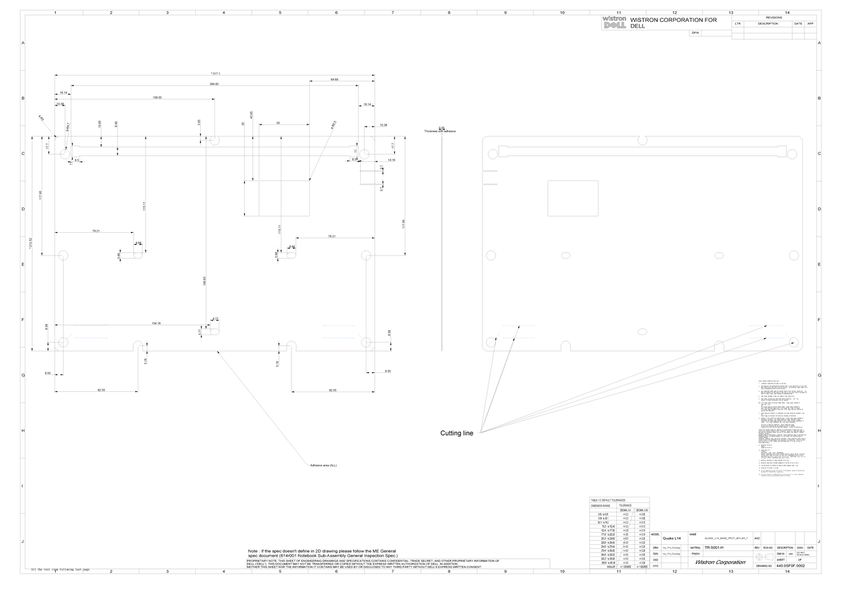 WISTRON CORPORATION DELL PART SPECIFICATIONS & INSPECTION NOTES - Studocu