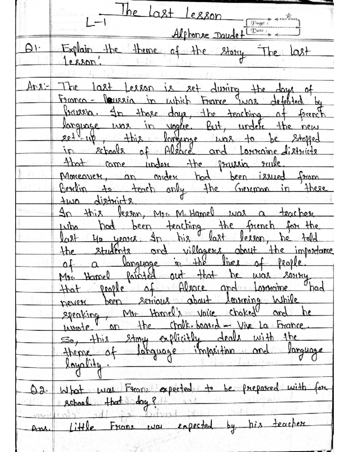 12th English Complete - Themes and Character Analysis of Key Lessons ...