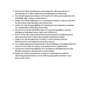 Ethics In Technology - Compare and contrast deontological and ...