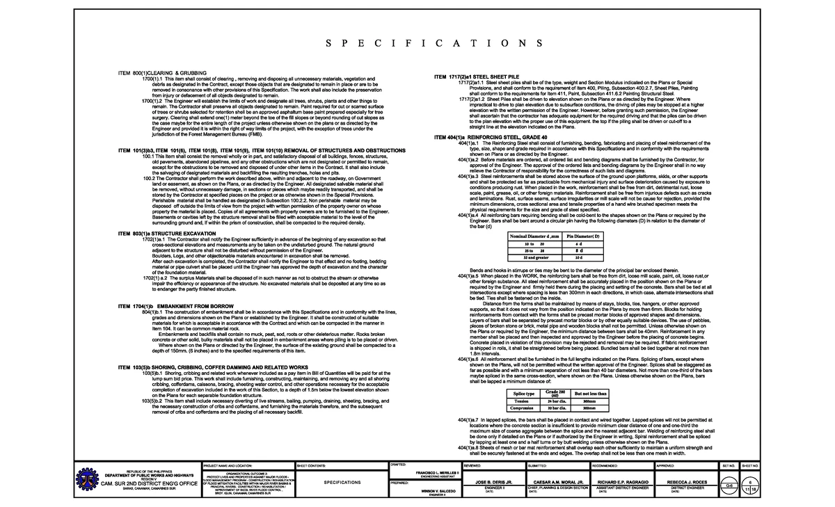 Plans Storage Room (Phase 1) - Structural Details and Schedules - Studocu
