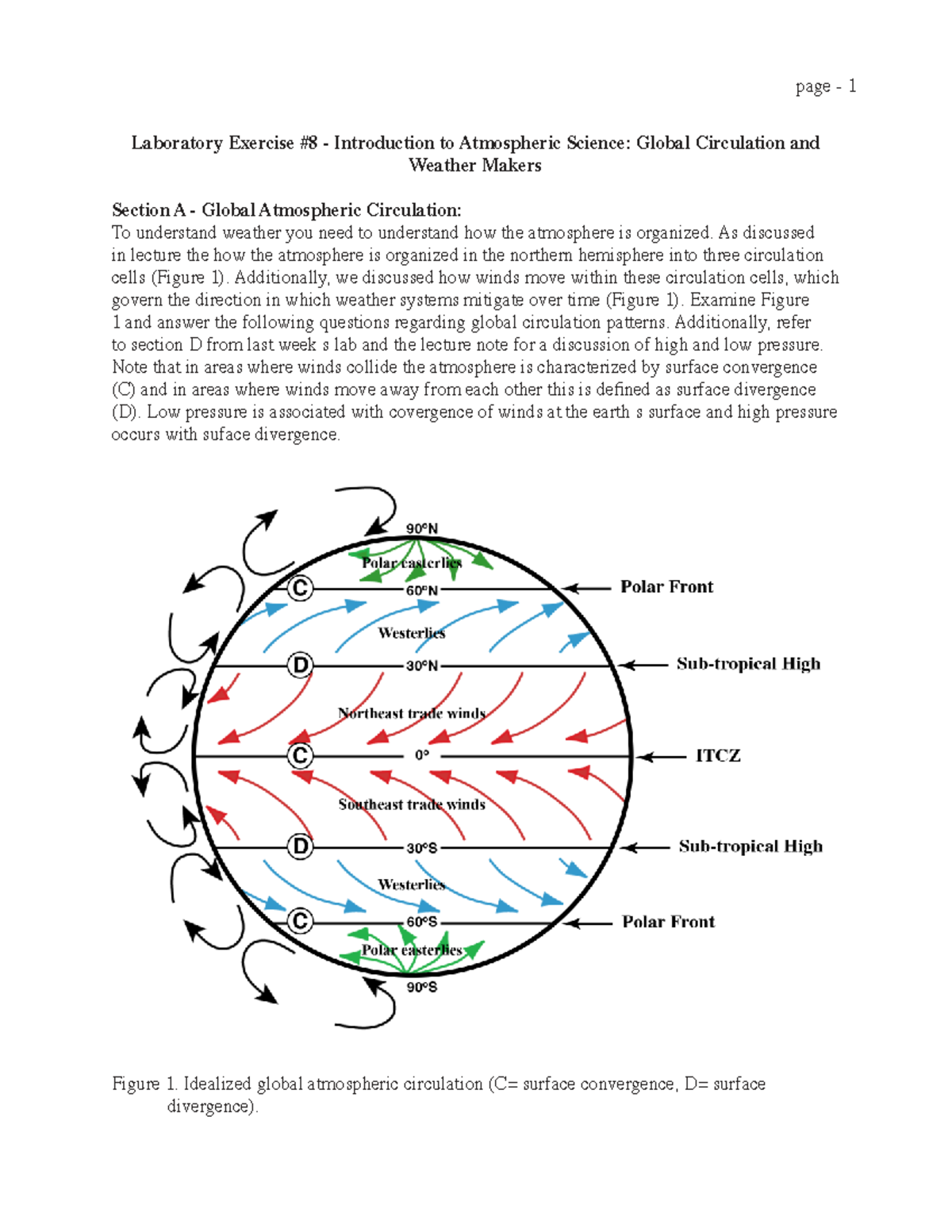 Lab 08: Understanding Global Circulation and Weather Patterns in ...