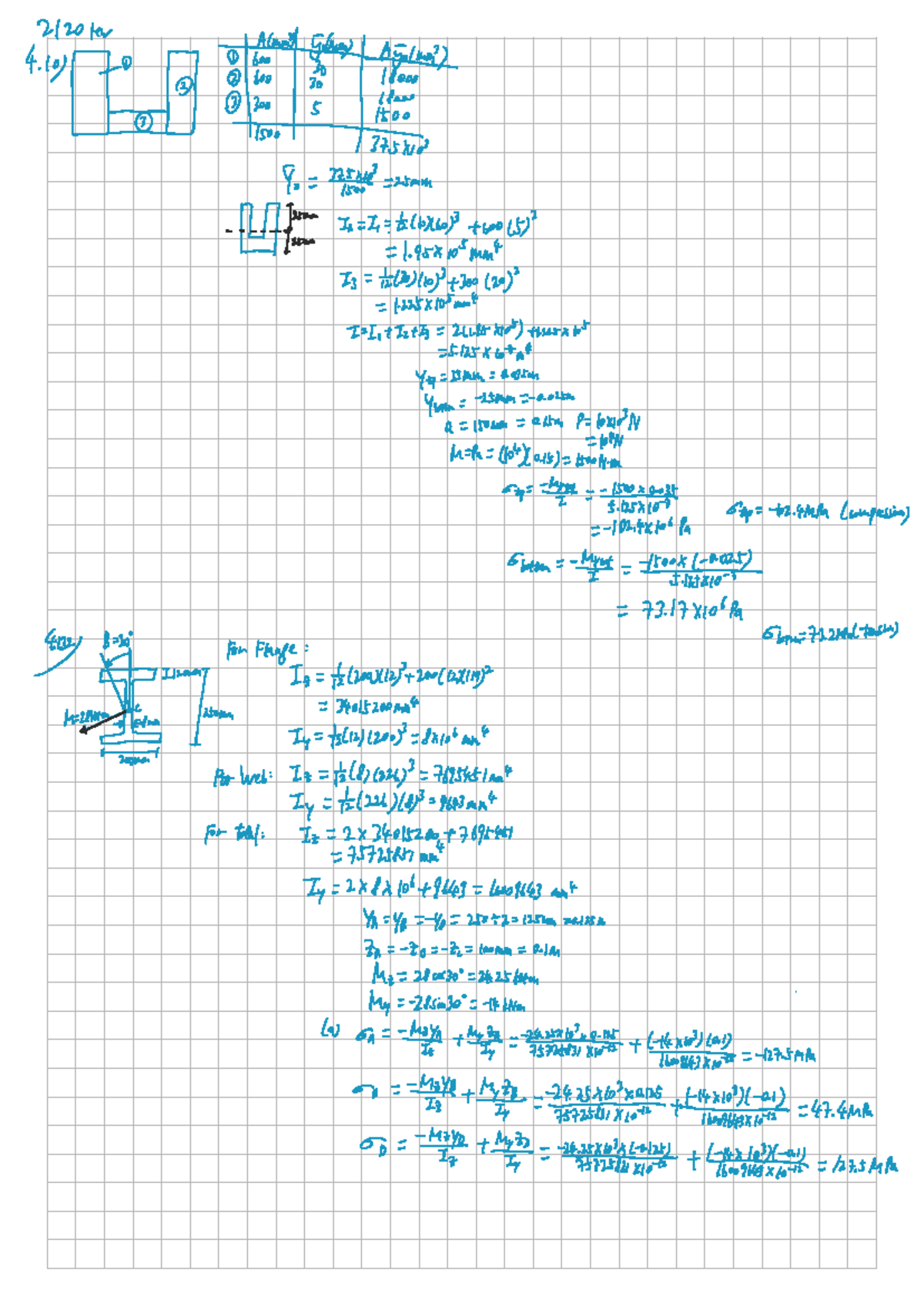 2120 HW - Structural Analysis Problems and Solutions - Studocu