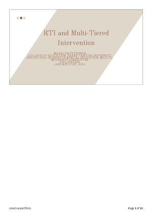 Reading Toolkit - Reading Toolkit Directions: Complete various sections of the template for the ...