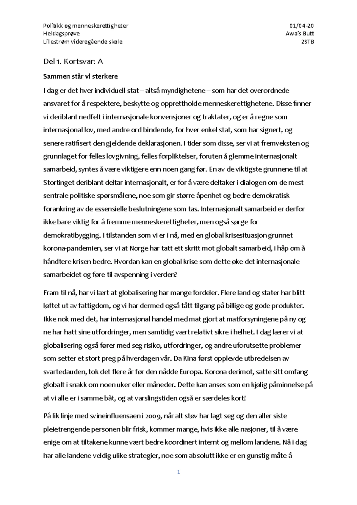 2. Parti og politiske skillelinjer - PARTI OG POLITISKE SKILLELINJER ...