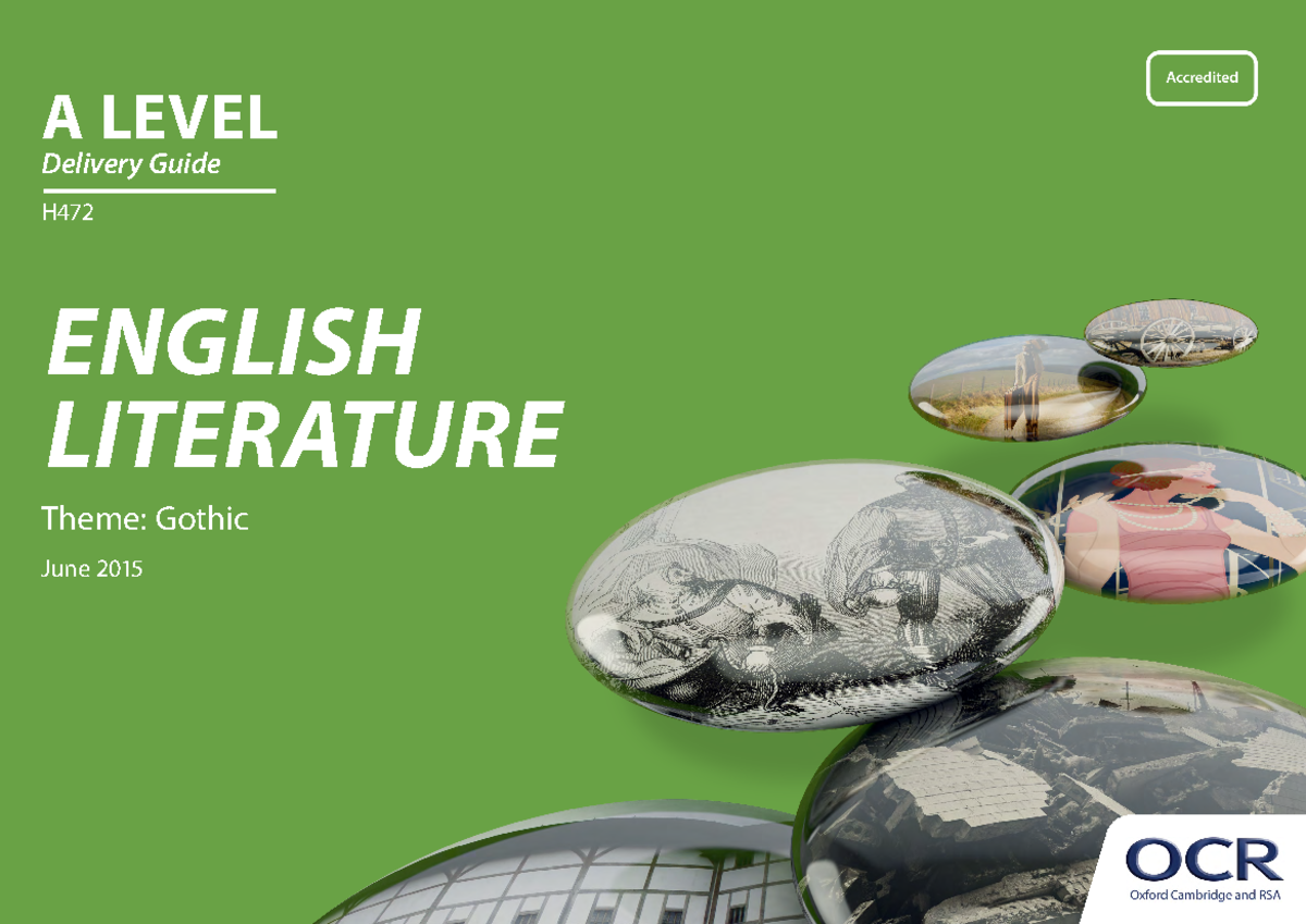 232912-the-gothic - sccssccssc s. sc s - ENGLISH LITERATURE A LEVEL ...