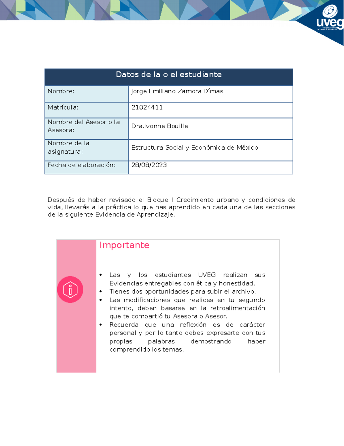 EA1: Investigación sobre Población y Migración en Mi Comunidad - Studocu