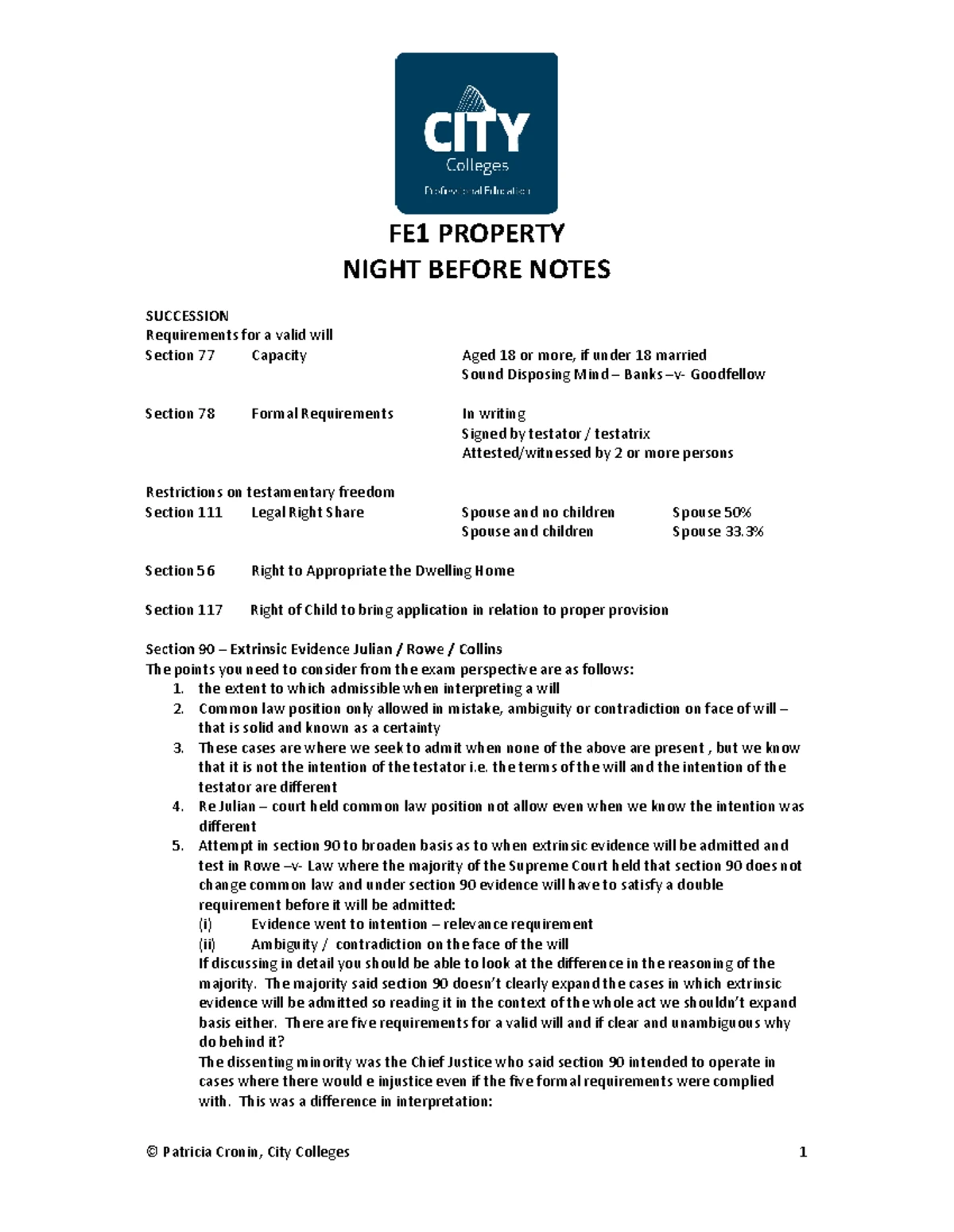 FE 1 REAL Property 2021 - FE 1 exam REAL PROPERTY The nature of Land ...