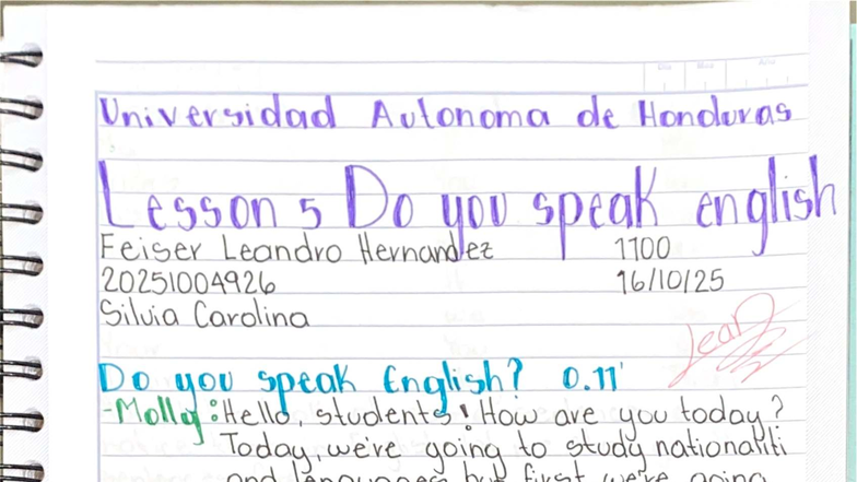 Hernandez Feiser U2T4a14 Lesson 5: Nationalities and Languages - Studocu