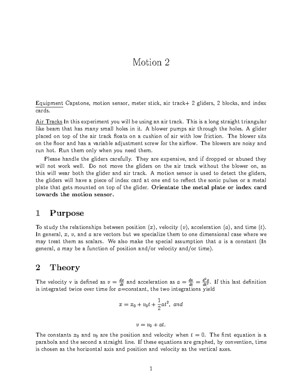 Motion 2 revised 06 12 2018 - Motion 2 Equipment Capstone, motion ...