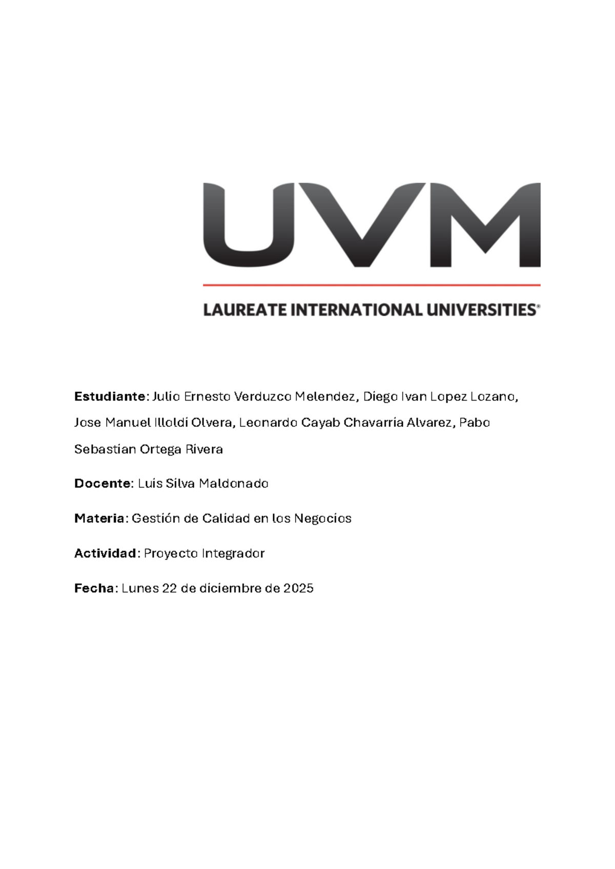 A10 - Proyecto Integrador Etapa 3: SGC en InterPyme - Studocu