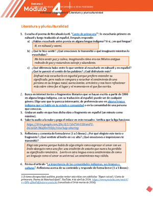 Módulo III M3S2AI3 - La biología en mi vida Lee el texto “¿Papel o plástico?”, que encuentras en ...