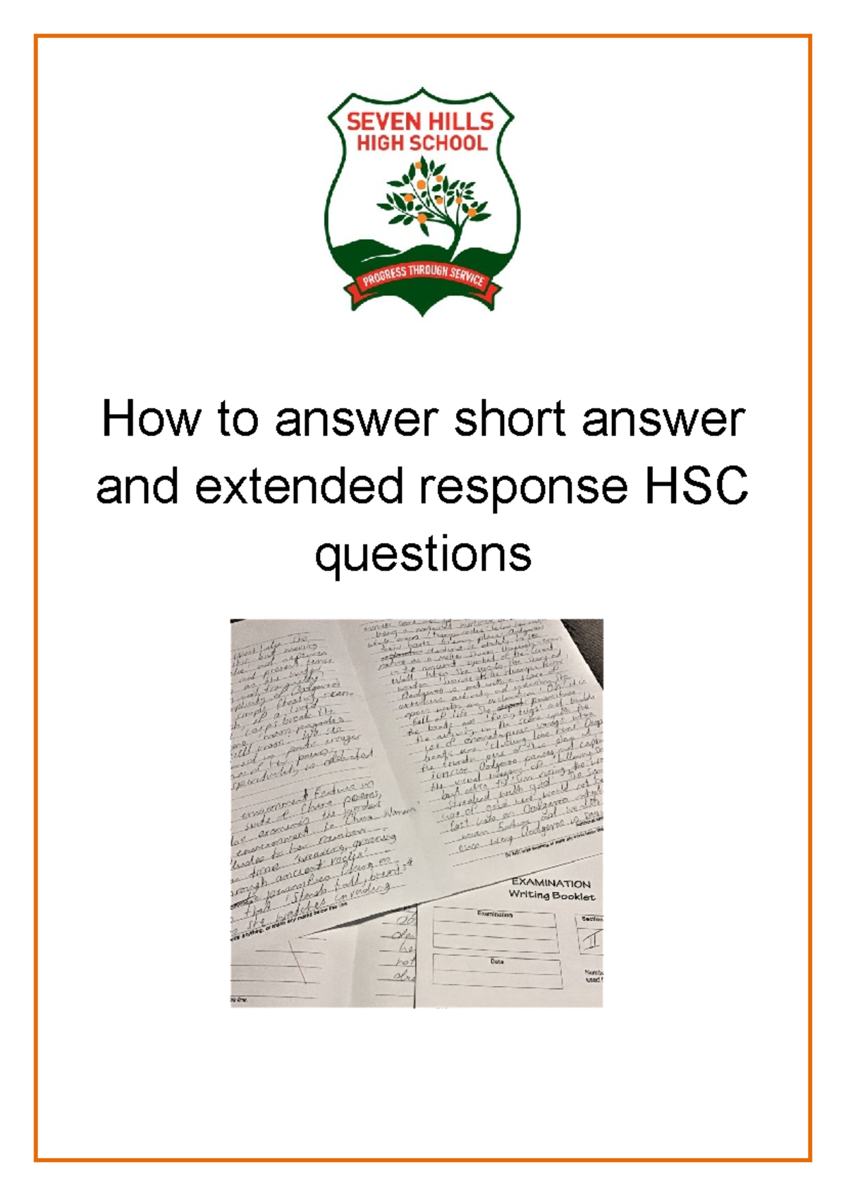 How to Effectively Answer HSC Short Answer & Extended Response ...