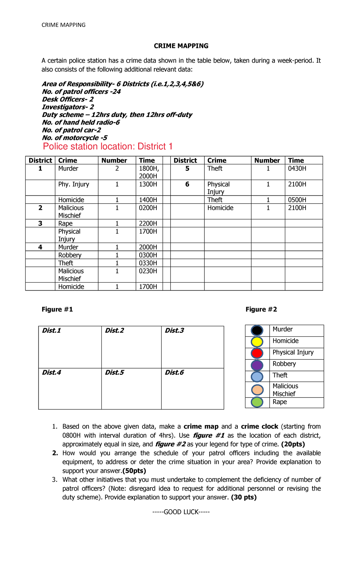 Crime- Mapping - Nice - CRIME MAPPING CRIME MAPPING A certain police ...