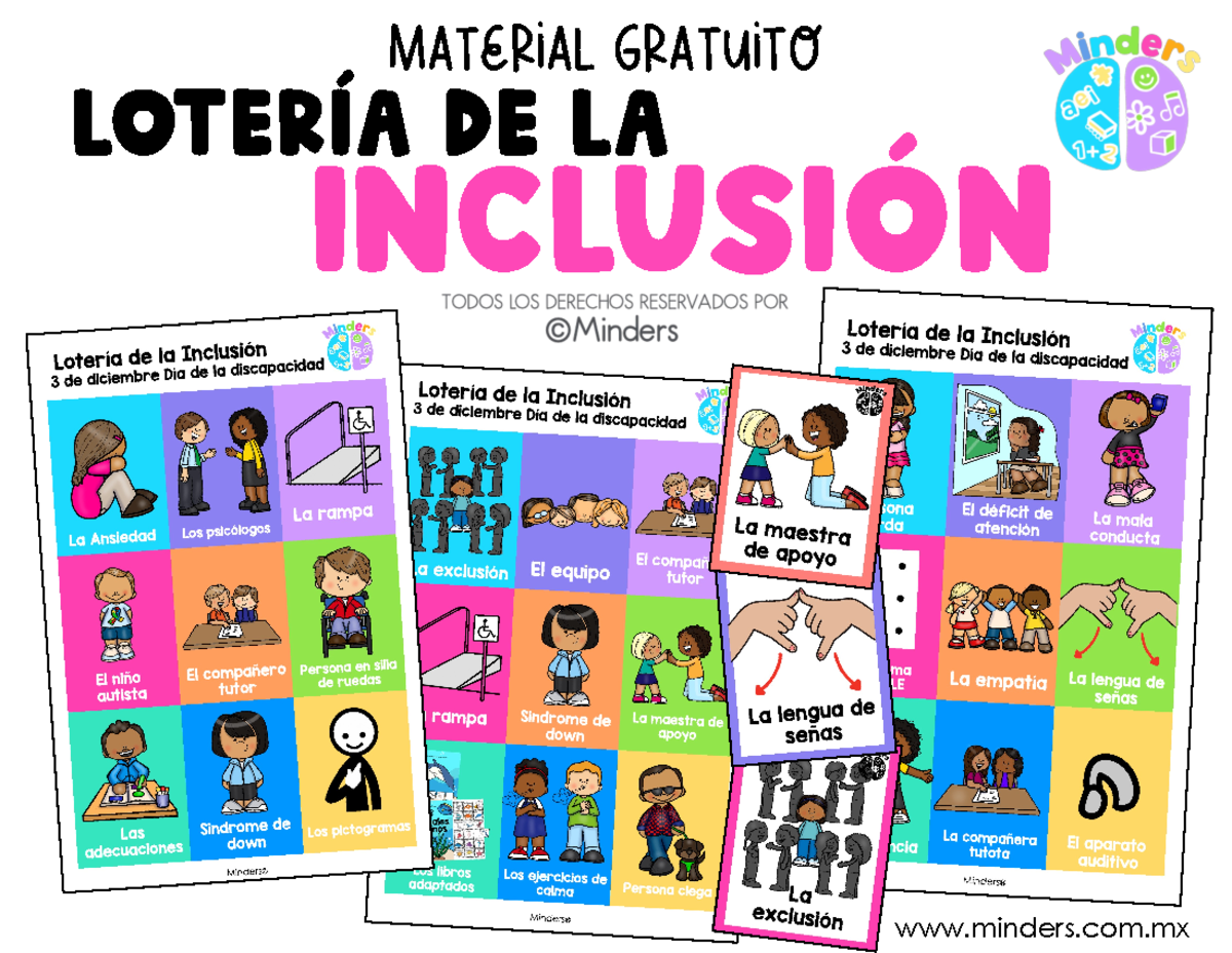 Material Gratuito sobre Inclusión en la Lotería de la Discapacidad ...
