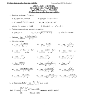 Applied Mathematics I - CHAPTER ONE VECTORS AND VECTOR SPACES Scalar ...