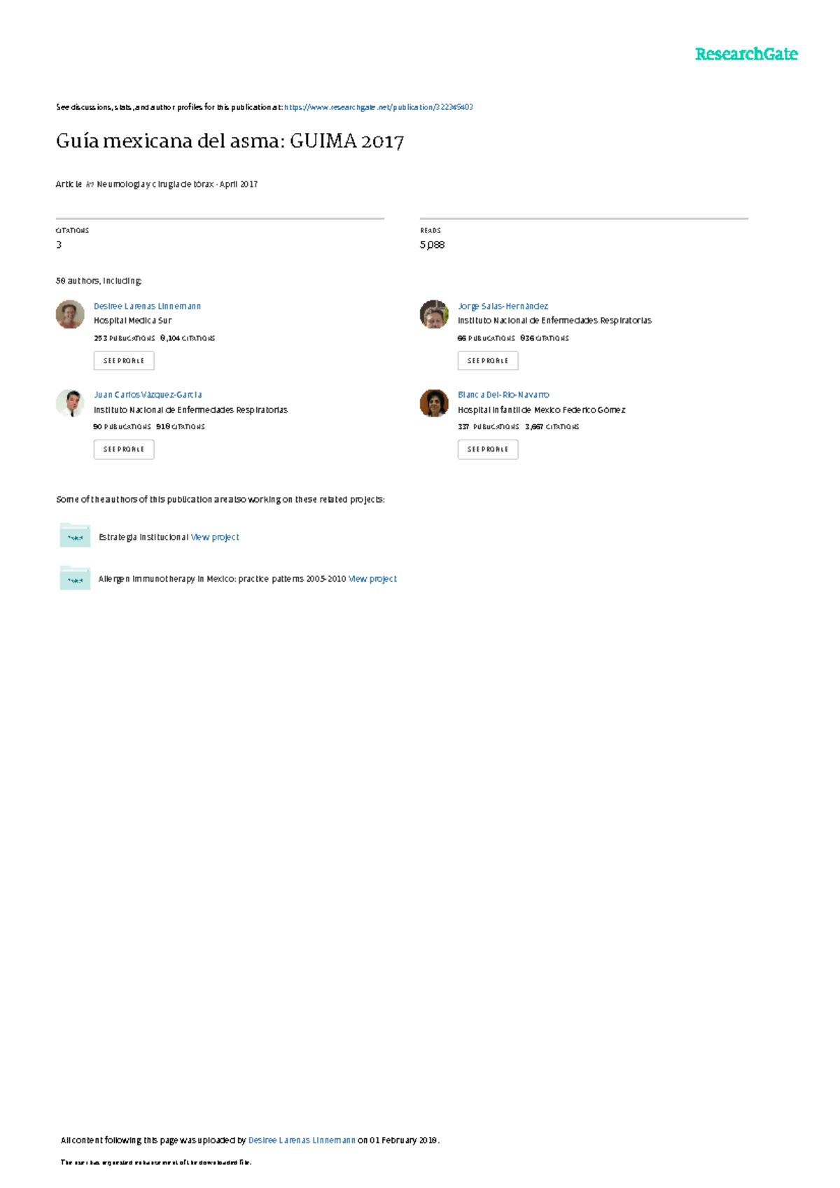 Versin Neumologa Guiadel Asma 2017 final - See discussions, stats, and author profiles for this ...