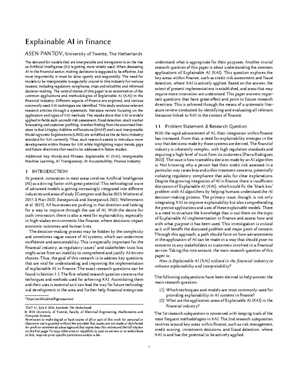 Unlocking The Black Box Explainable Artificial Intelligence Xai For