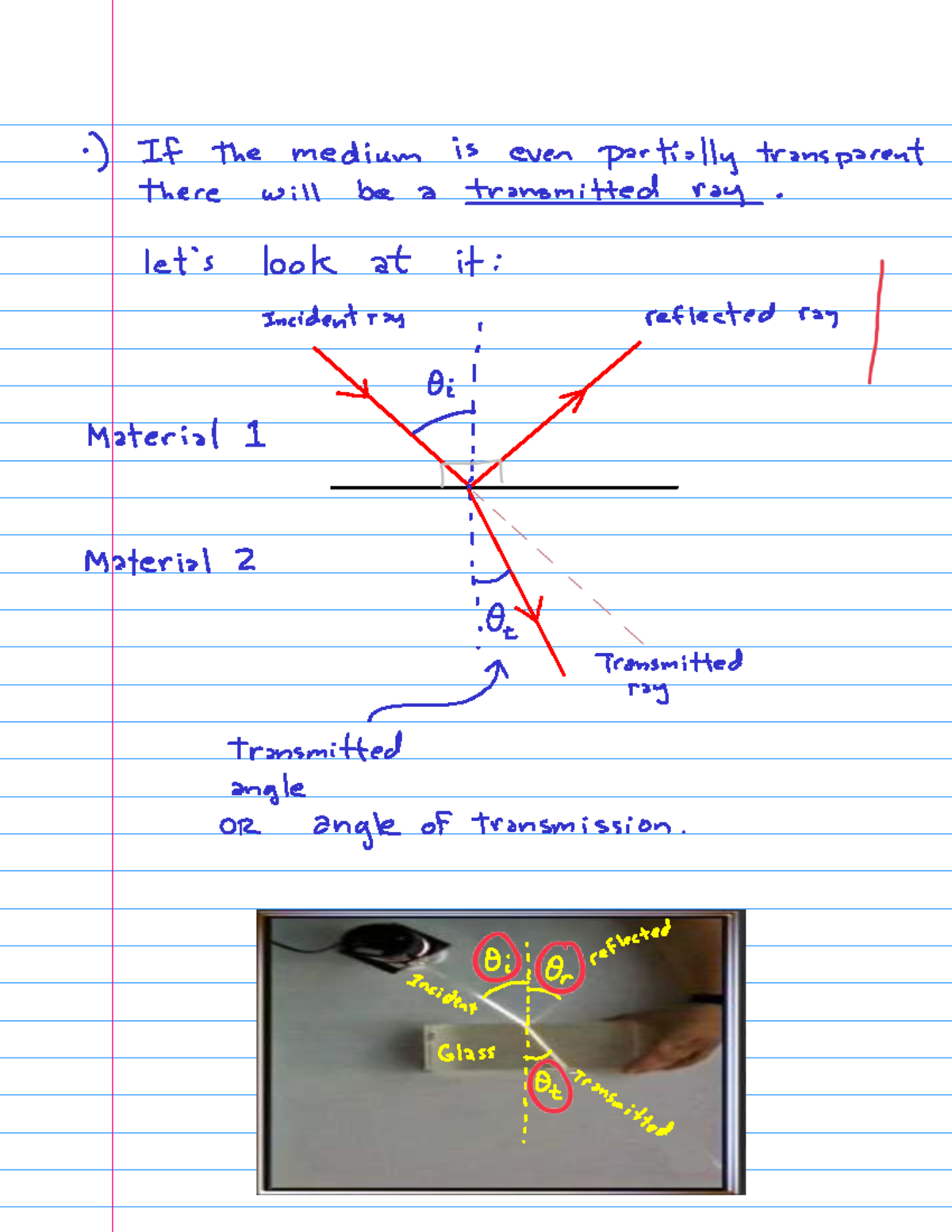 Lecture Notes on Refraction and Light Behavior (Phys 101) - Studocu