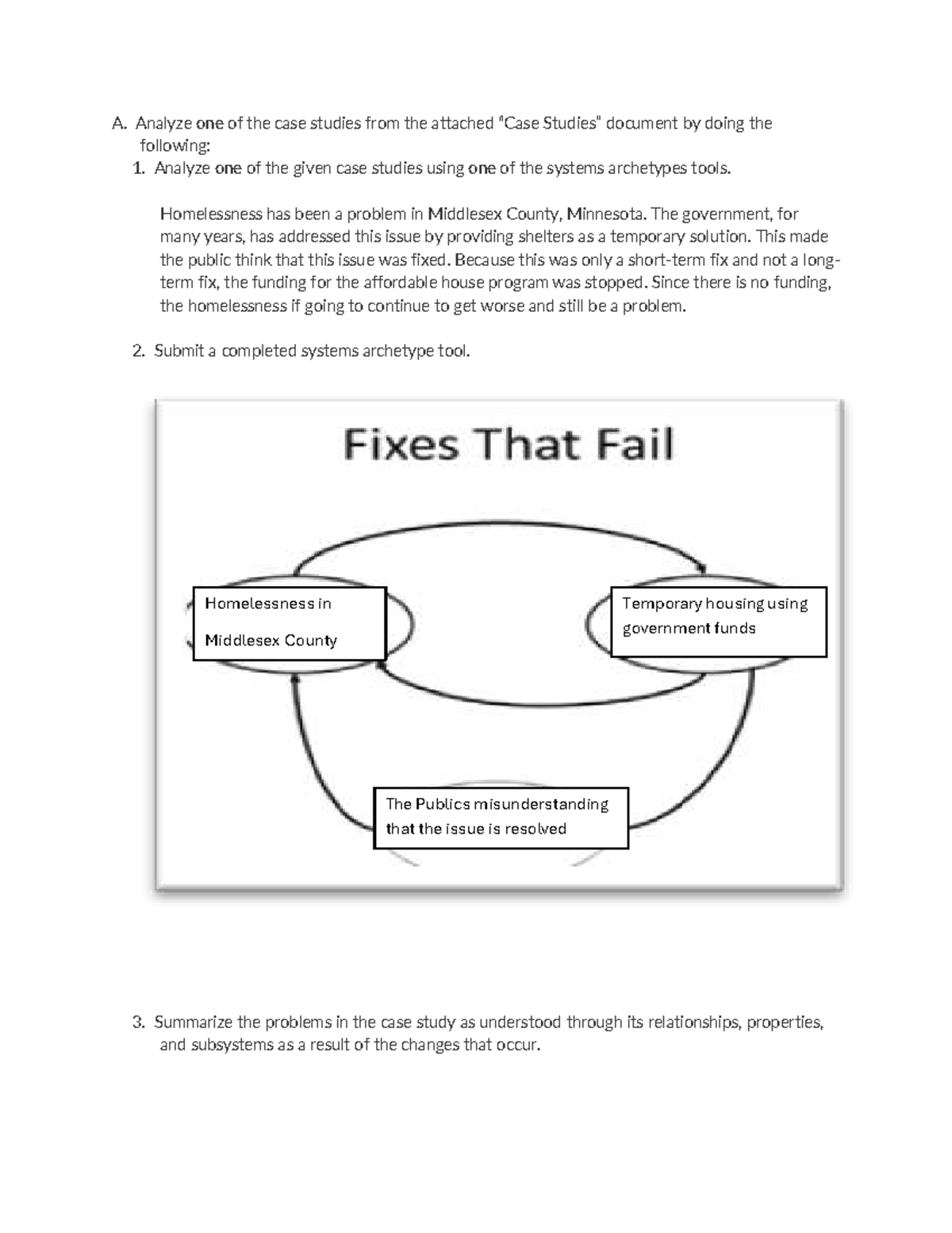 Case Study Analysis: Homelessness in Middlesex County (Task 2) - Studocu