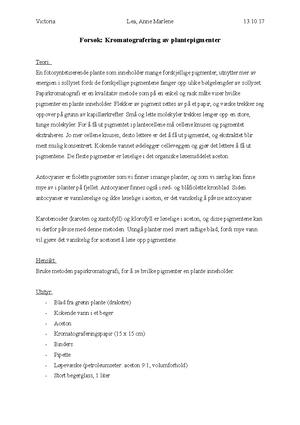 Øvingsark Biologi: Kap 2, 3 og 4 - Økologi og Abiotiske Faktorer - Studocu