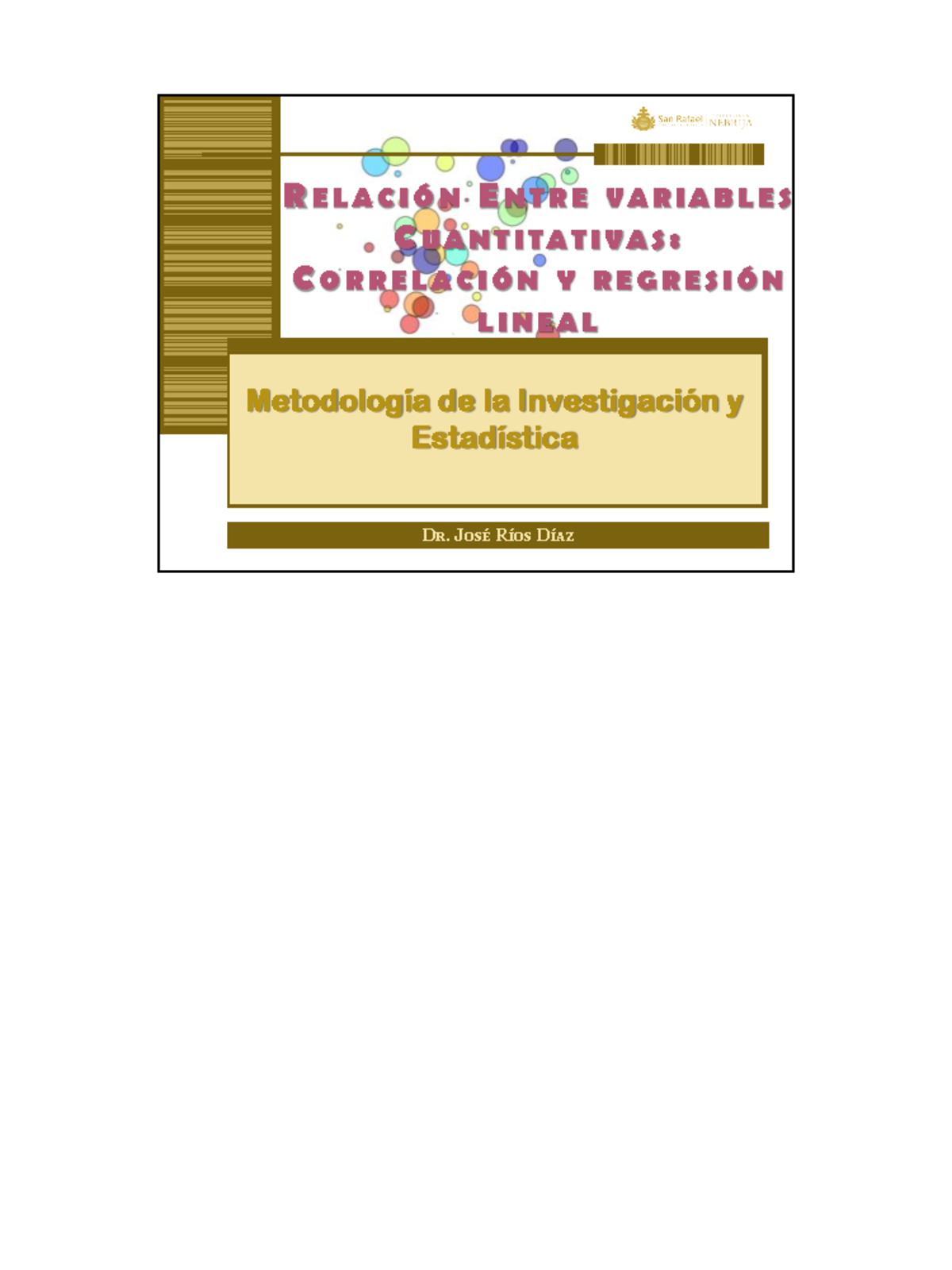 Relación Entre Variables: Correlación y Regresión Lineal en Estadística ...