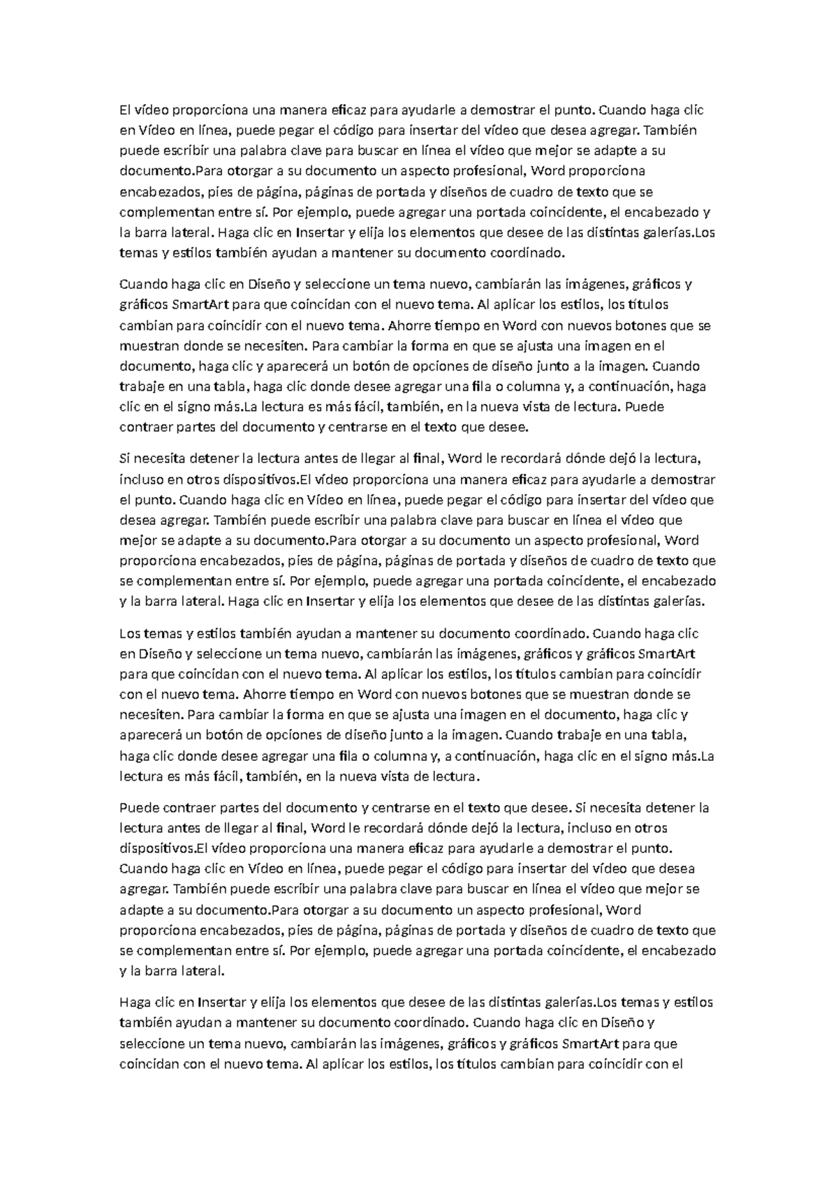 Guía de Uso de Word para TAREA ESTADISTICA: Inserción de Vídeos y ...