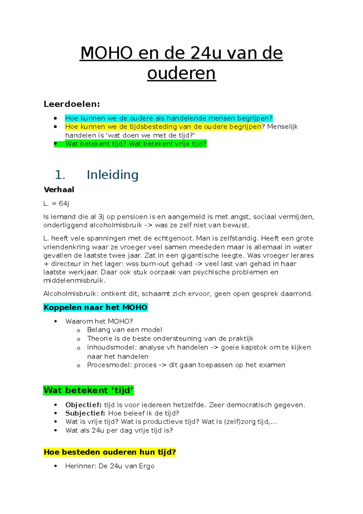 Model van Professionele Identiteit volgens Manon Ruijters - Studocu