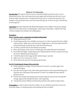 Elementary Classical Physics 1061: Newton’s Laws and Friction Analysis ...