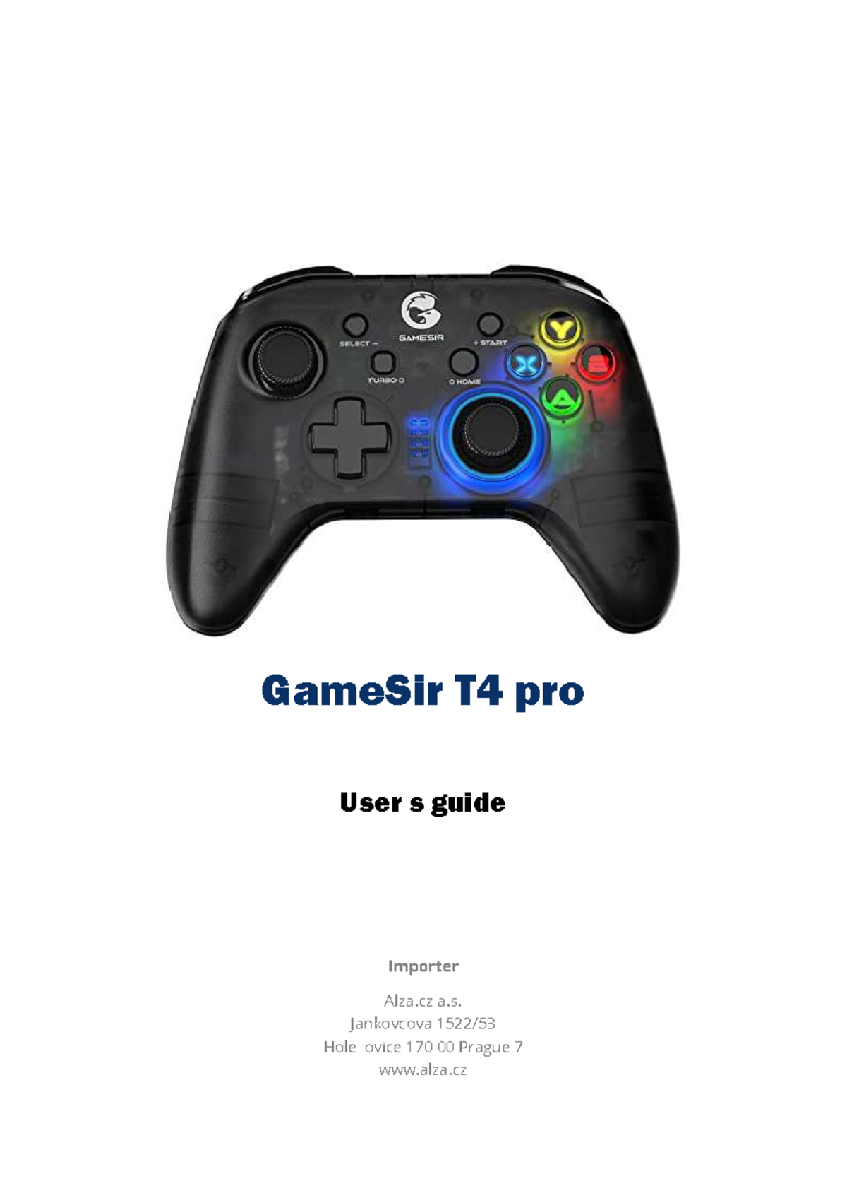 GameSir T4 Pro User Guide: Setup & Instructions - Studocu