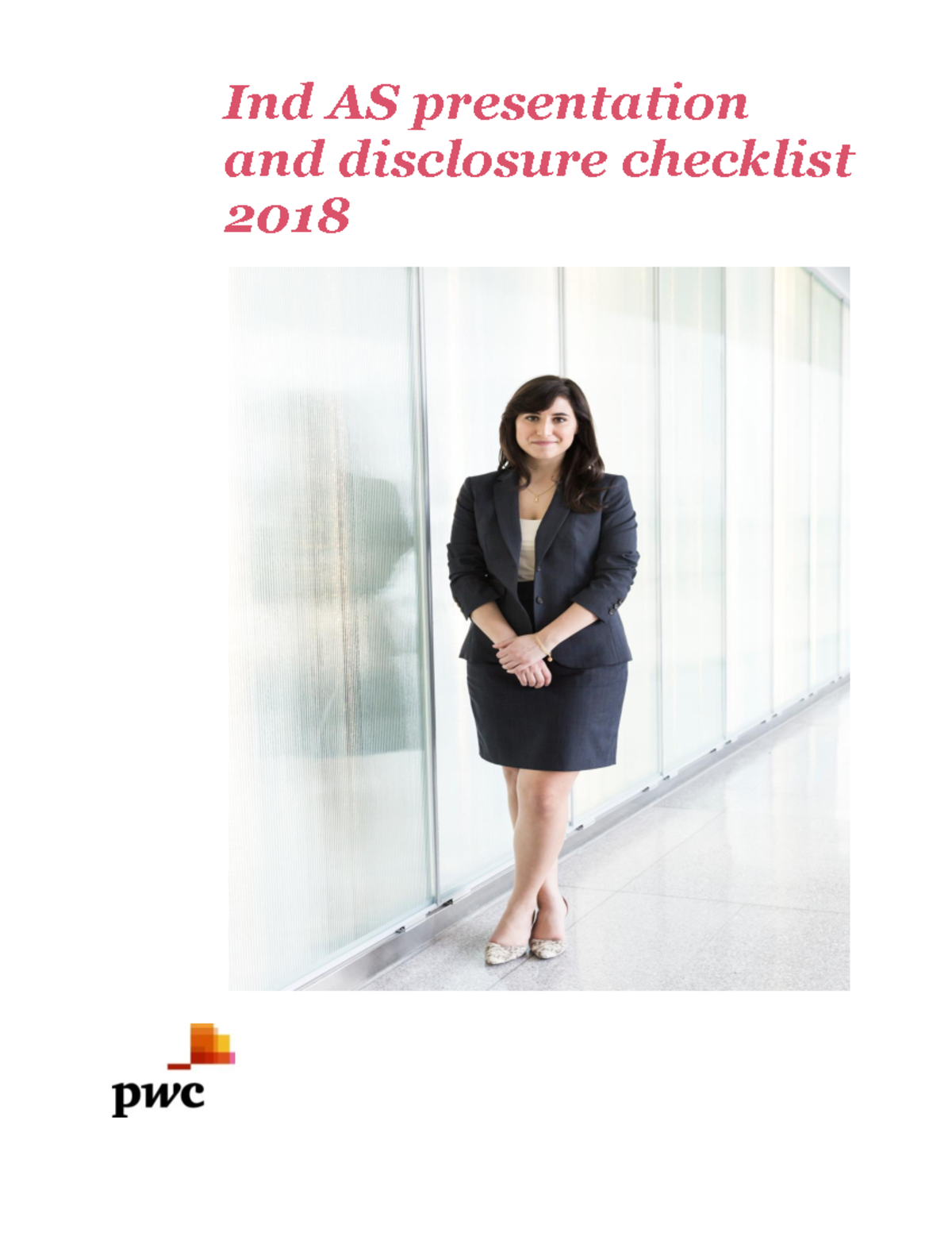 PWC Ind AS Presentation & Disclosure Checklist 2018 - Studocu