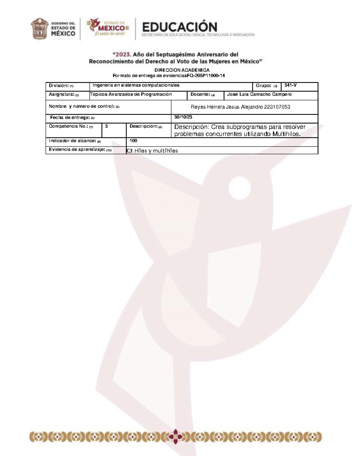 C3 Tópicos Avanzados en Hilos y Multihilos - Resumen y Evaluación - Studocu