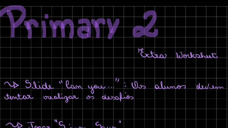 Primary 2 Extra Worksheet: Vocab Challenge for Units 5 & 6 - Studocu