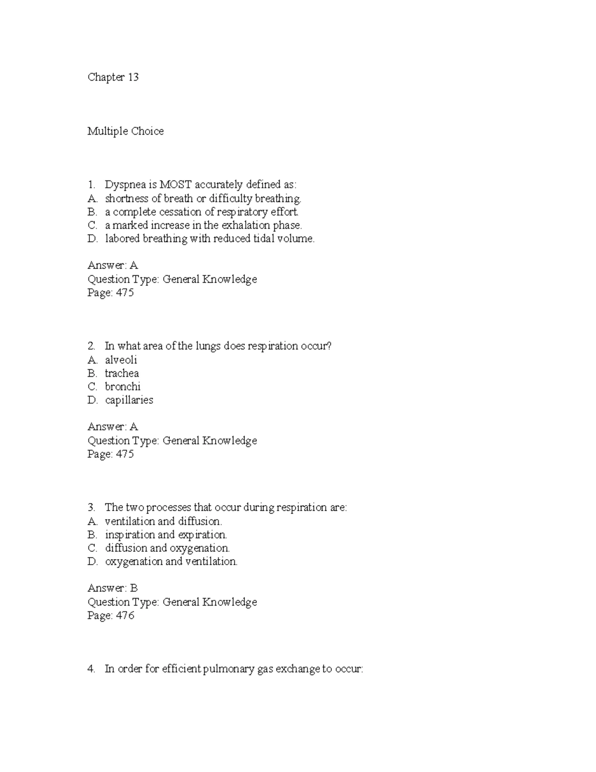 Chapter 06 - questions - Chapter 6 Multiple Choice Which of the following statements regarding ...