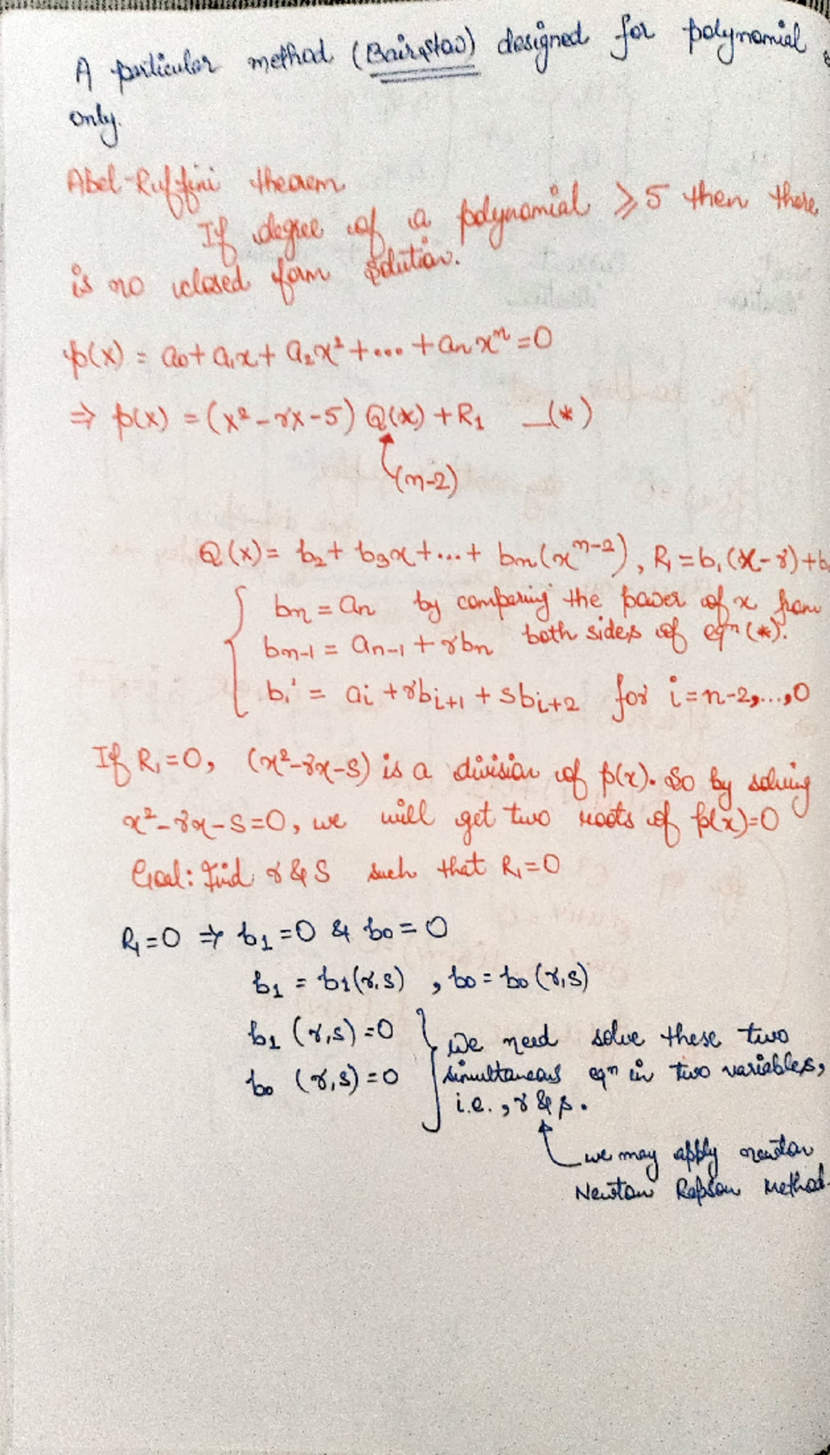 NME DR. SD SIR 2 - Important class notes - Numerical Methods in ...