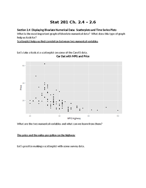 Stat 281 Chapter 2.1-2.3: Graphical Methods for Data Distributions ...