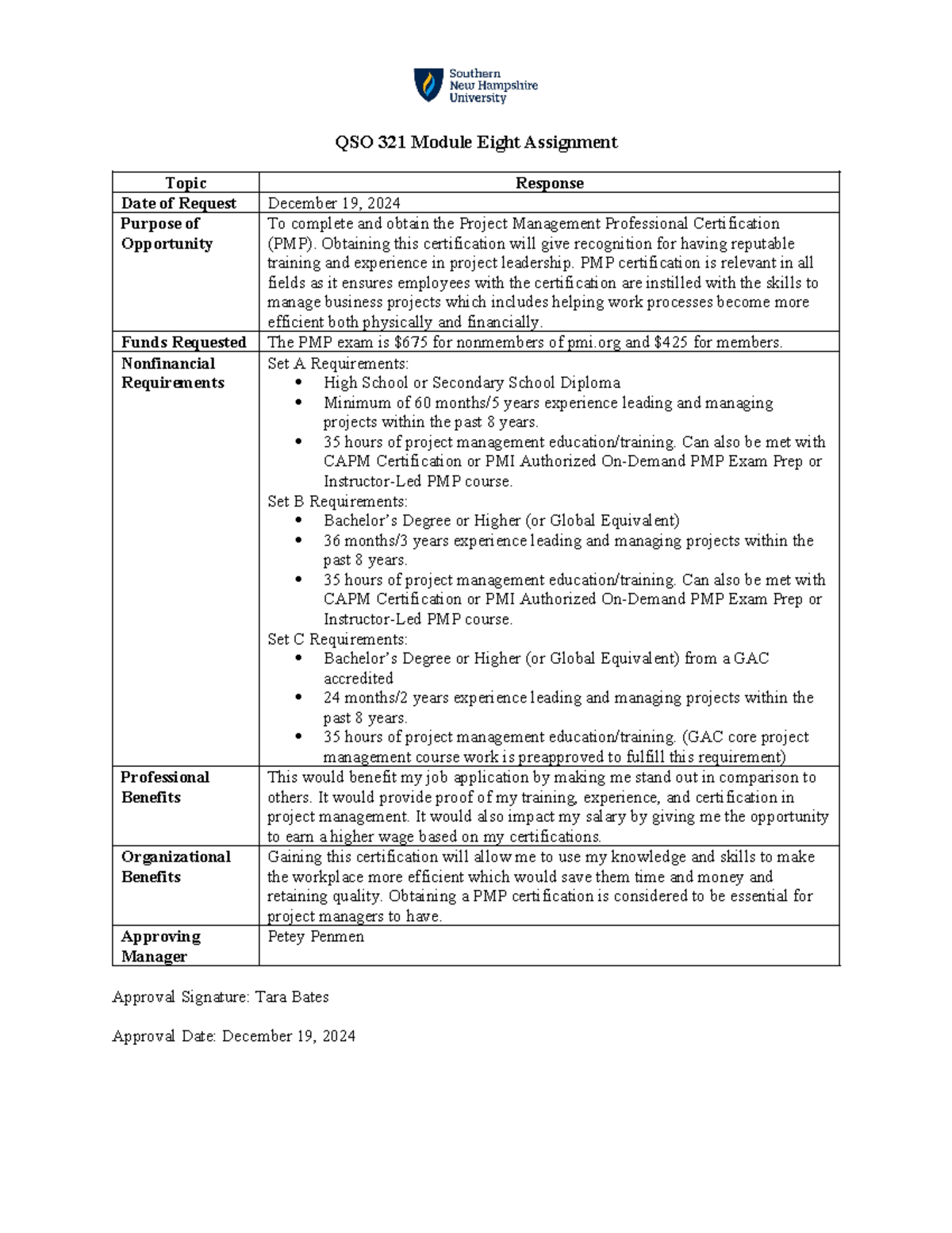 QSO321 Module Eight Assignment - QSO 321 Module Eight Assignment Topic ...