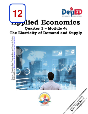 Module 6 quarter 1 aplied economics - SHS Applied Economics Quarter 1 ...