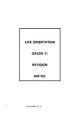 2023 Gr 11 Project - LIFE ORIENTATION GRADE 11 ASSESSMENT TASK 3. TERM ...